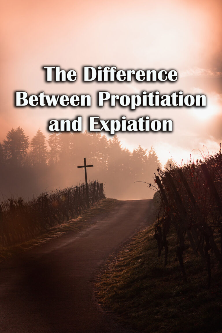 The Difference Between Propitiation and Expiation