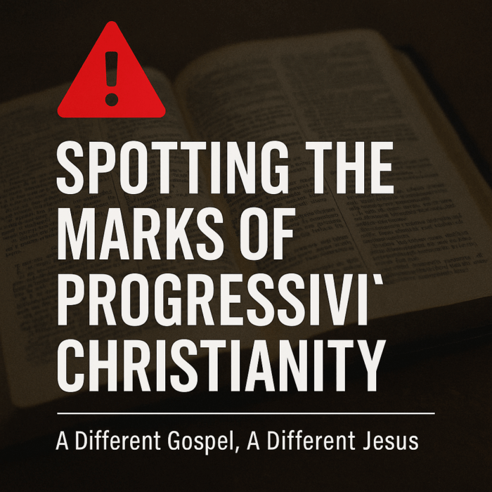Spotting the Marks of Progressive Christianity